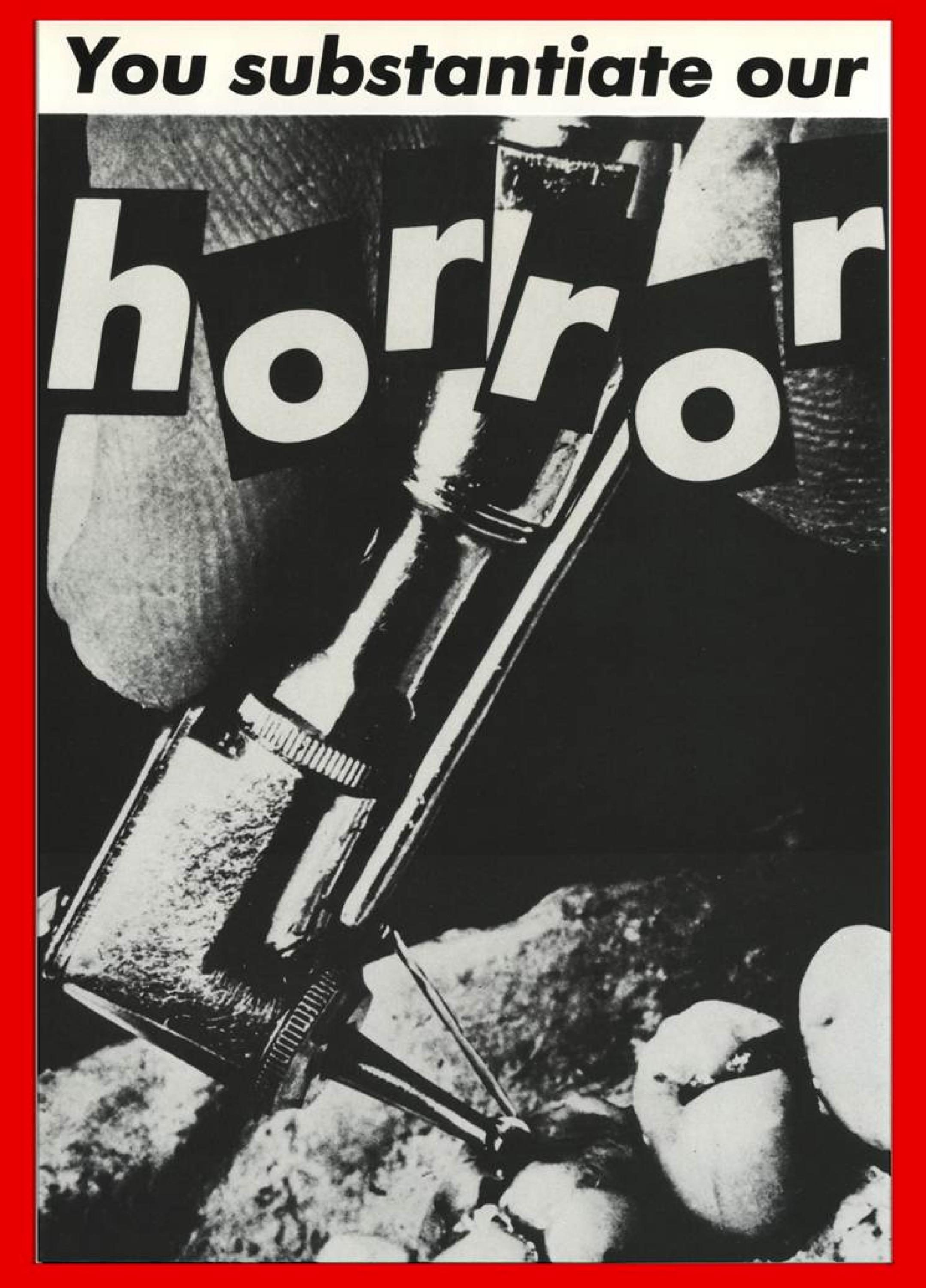 Untitled (You substantiate our horror) - Glenstone